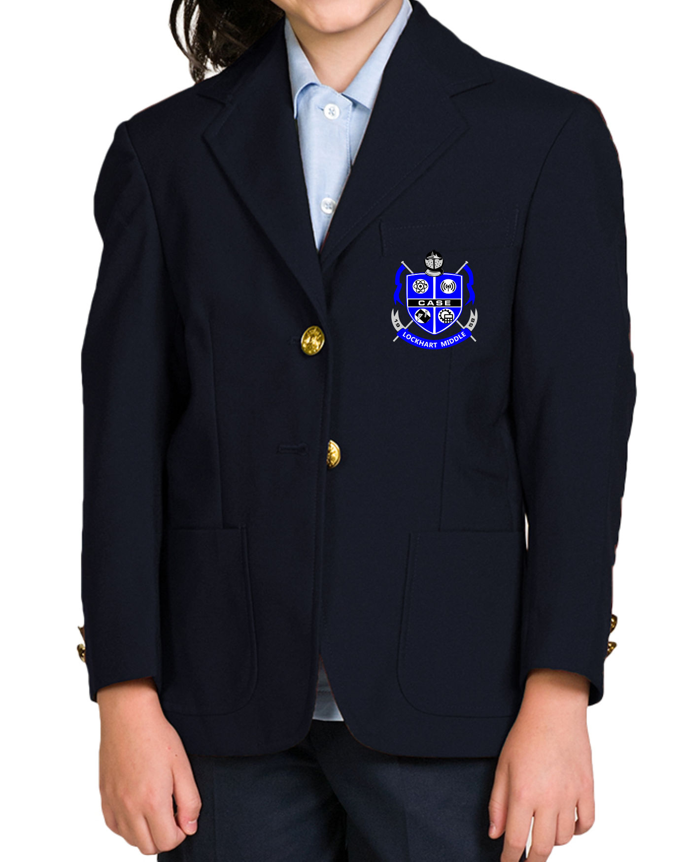 Girl's UltraLux 100% Polyester Blazer - Nu School Apparel